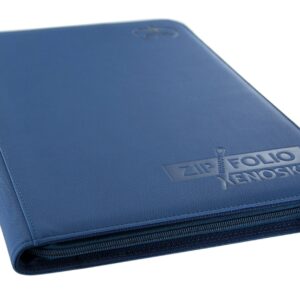 Ultimate Guard Zipfolio 360 – 18 Pocket Xenoskin Blue