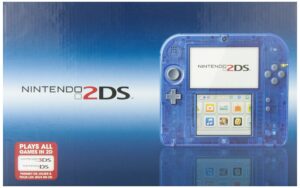 nintendo 2ds - crystal blue