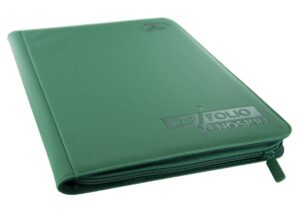 ultimate guard zipfolio 360 – 18 pocket xenoskin green