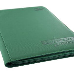 Ultimate Guard Zipfolio 360 – 18 Pocket Xenoskin Green