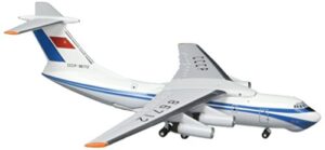 flight miniatures inflight 500 prototype colors cccp-86712 il-76 1:500 scale - metal die-cast model airplane - collectible replica of ilyushin il-76/976 aircraft - part# a015-if5176005