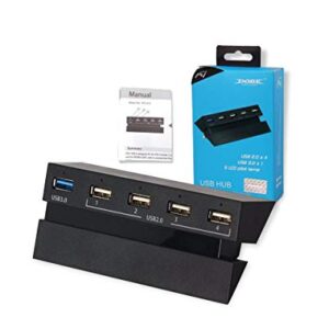 Dobe 2 to 5 USB HUB for PS4 System