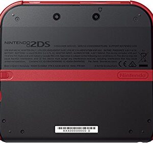 Nintendo 2DS Red Console with Yoshi's New Island Game