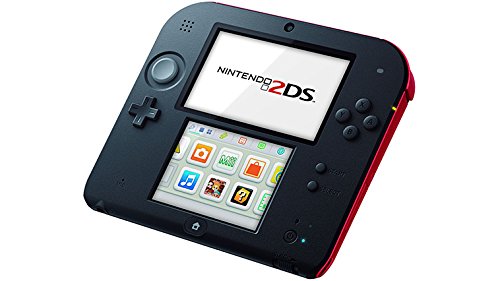 Nintendo 2DS Red Console with Yoshi's New Island Game