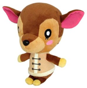 little buddy usa animal crossing new leaf fauna/doremi 7" plush, multi-colored (1361)