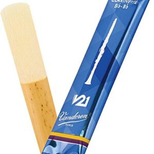 Vandoren CR8035 Bb Clarinet V21 Reeds Strength 3.5; Box of 10