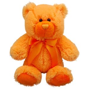 anico 8" colorful cutie bear, orange