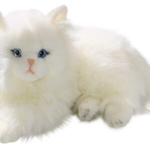 Cat, Persian White, 12 inches, 30cm, Plush Toy, Soft Toy, Stuffed Animal 3199