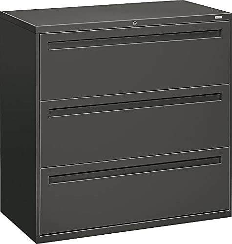 HON 793LS 700 Series Three-Drawer Lateral File, 42w x 19-1/4d, Charcoal