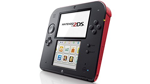 Nintendo 2DS Red Console with Yoshi's New Island Game