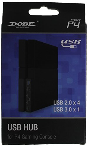 Dobe 2 to 5 USB HUB for PS4 System