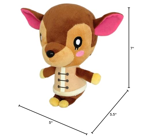 Little Buddy USA Animal Crossing New Leaf Fauna/Doremi 7" Plush, Multi-Colored (1361)