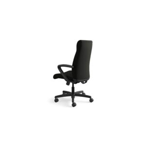 HON IE102SS11 Ignition Series Executive High-Back Chair, Black Leather Upholstery