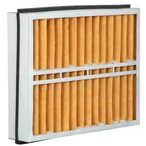 aerostar 21x26x5 merv 11 pleated replacement air filter for trane bayftah26m, 2 pack (actual size: 21 1/10" x 25 7/10" x 5")