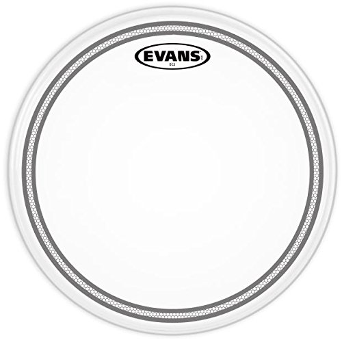 Evans EC2 Edge Control 16" Frosted/Coated Drum Head, B16EC2S