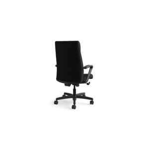 HON IE102SS11 Ignition Series Executive High-Back Chair, Black Leather Upholstery