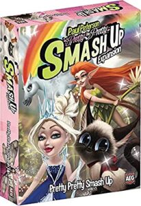 pretty pretty smash up expansion - board game, card game, princesses, kittens and more, 2 to 4 players, 30 to 45 minute play time, for ages 10 and up, alderac entertainment group (aeg)