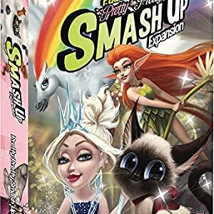 Pretty Pretty Smash Up Expansion - Board Game, Card Game, Princesses, Kittens and more, 2 to 4 Players, 30 to 45 Minute Play Time, for Ages 10 and Up, Alderac Entertainment Group (AEG)