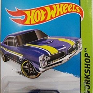 Hot Wheels, 2015 HW Workshop, '67 Pontiac GTO [Metallic Blue] Die-Cast Vehicle #228/250