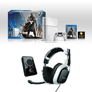 playstation 4 destiny bundle + astrogaming a40 white headset