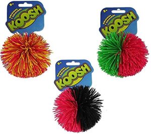 koosh balls multi-color gift set bundle - 3 pack