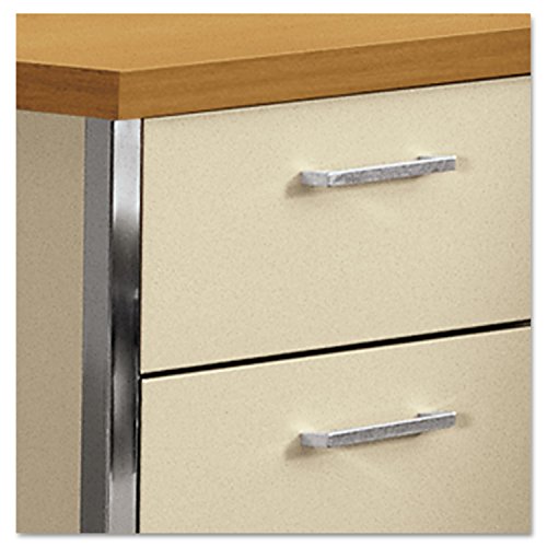 HON 34962CL 34000 Series Double Pedestal Desk, 60w x 30d x 29 1/2h, Harvest/Putty