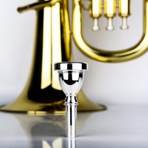 Glory Standard Tuba Mouthpiece Silver Plated 22