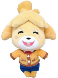 little buddy usa animal crossing new leaf smiling isabelle/shizue 8"" plush, multi-colored, 6""" (1309)