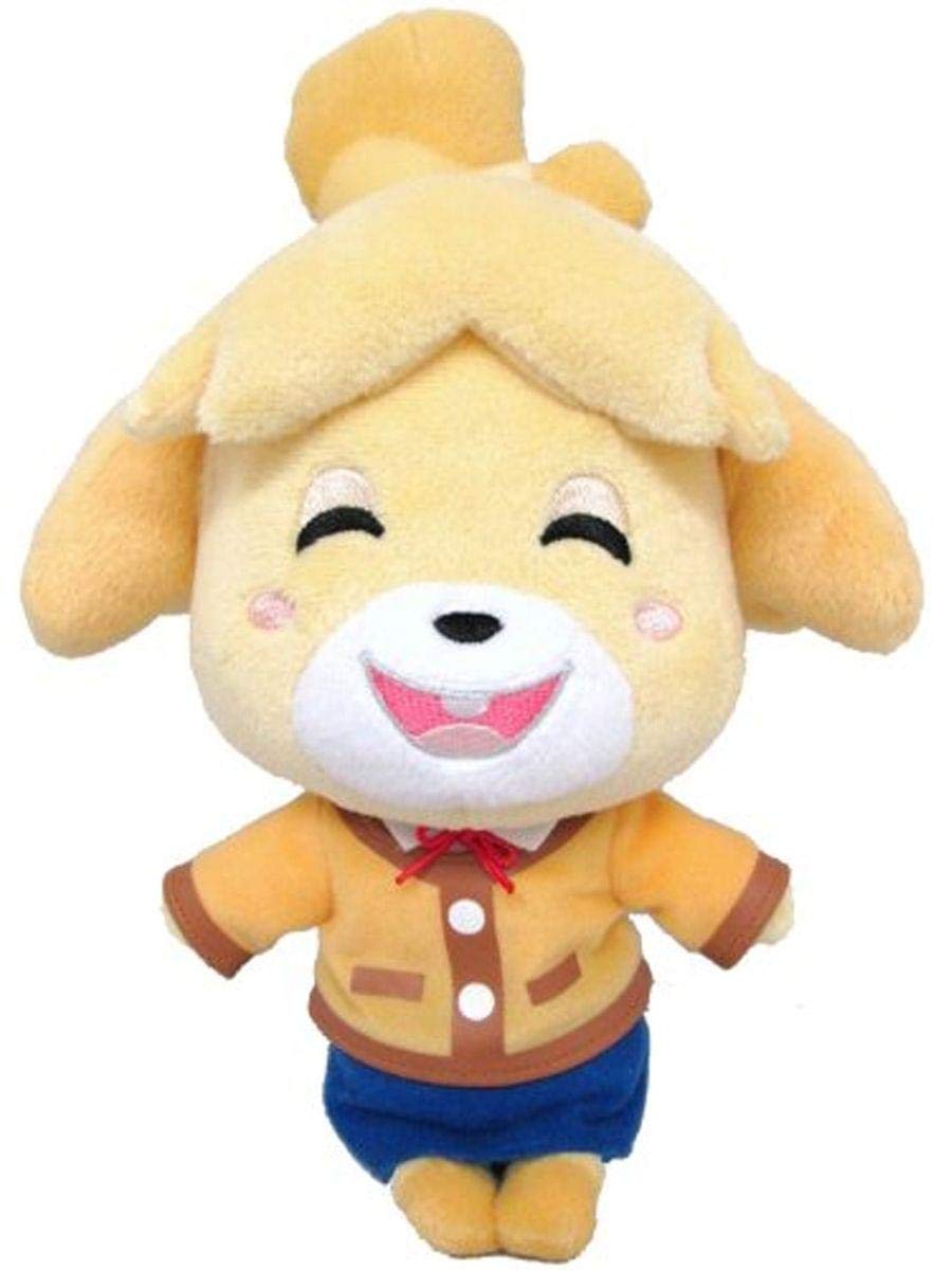 Little Buddy USA Animal Crossing New Leaf Smiling Isabelle/Shizue 8"" Plush, Multi-Colored, 6""" (1309)