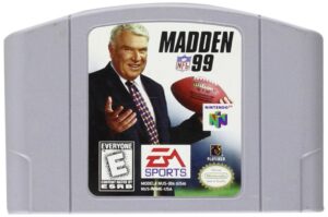 madden 99 n64 nintendo 64 game