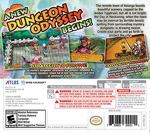 Etrian Mystery Dungeon - Nintendo 3DS