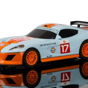 Scalextric Team GT Lightning - Team GT Gulf 1:32 Slot Race Car C3840