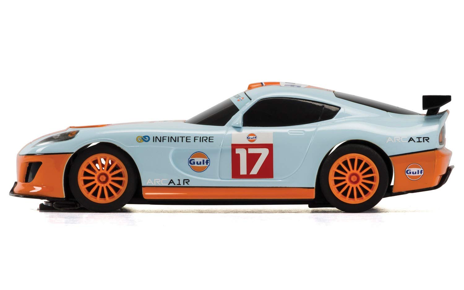 Scalextric Team GT Lightning - Team GT Gulf 1:32 Slot Race Car C3840