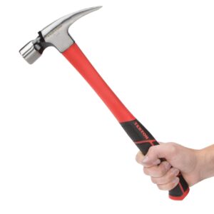 TEKTON 22 oz. Jacketed Fiberglass Magnetic Head Framing Hammer | 30325