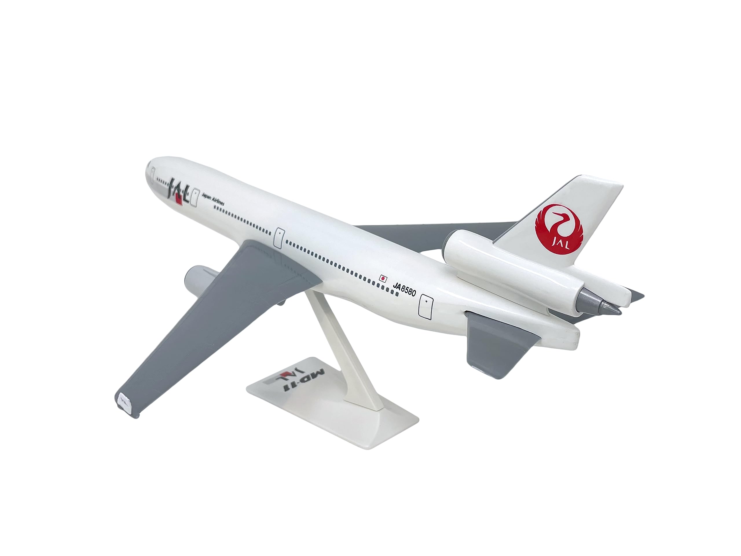 Flight Miniatures Japan Airlines (89-03) MD-11 1:200 Scale - Plastic Snap-Fit Model Airplane - Collectible Replica of Japan Airlines Aircraft Part# AMD-01100H-016