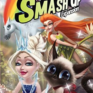 Pretty Pretty Smash Up Expansion - Board Game, Card Game, Princesses, Kittens and more, 2 to 4 Players, 30 to 45 Minute Play Time, for Ages 10 and Up, Alderac Entertainment Group (AEG)