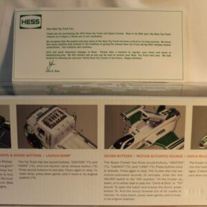 2014 Hess Toy Truck and Space Cruiser with Scout