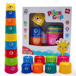 stacking cups nesting and stacking cups gift colorful educational alphabets numbers building joy cups toddler fun play toys