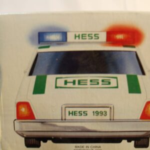 Hess Patrol Car - 1993 in Original Box