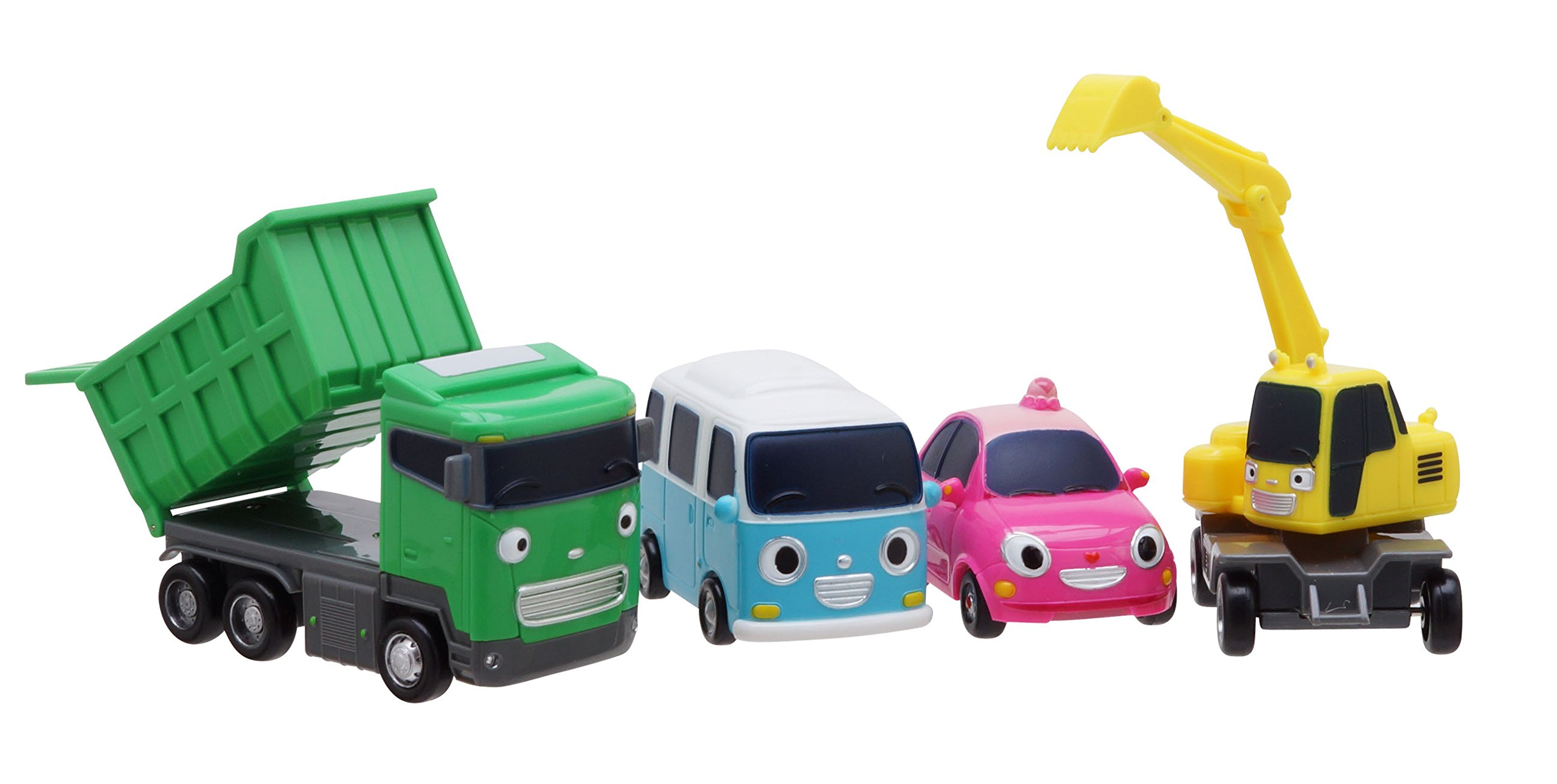 The Little Bus Tayo Special Friends Set 2 - Mini Cars Series for Kids Bong Bong Heart Poco Max