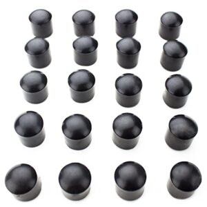 brybelly universal safety end caps for standard foosball tables (pack of 20)