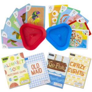 imagination generation illustrated card game| develop critical thinking, strategy & problem solving| old maid matching cards