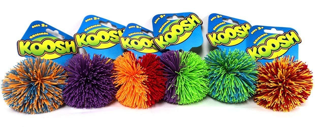 Koosh Balls Multi-Color Gift Set Bundle - 6 Pack