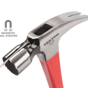 TEKTON 22 oz. Jacketed Fiberglass Magnetic Head Framing Hammer | 30325