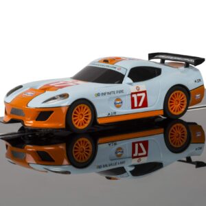 Scalextric Team GT Lightning - Team GT Gulf 1:32 Slot Race Car C3840