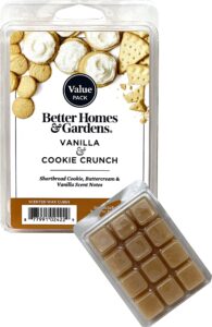 better homes and gardens value wax cubes, vanilla cookie crunch