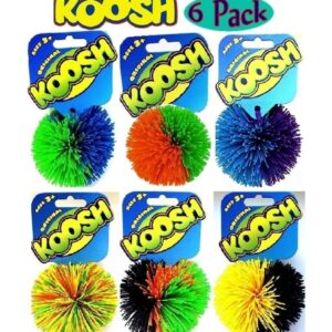 Koosh Balls Multi-Color Gift Set Bundle - 6 Pack