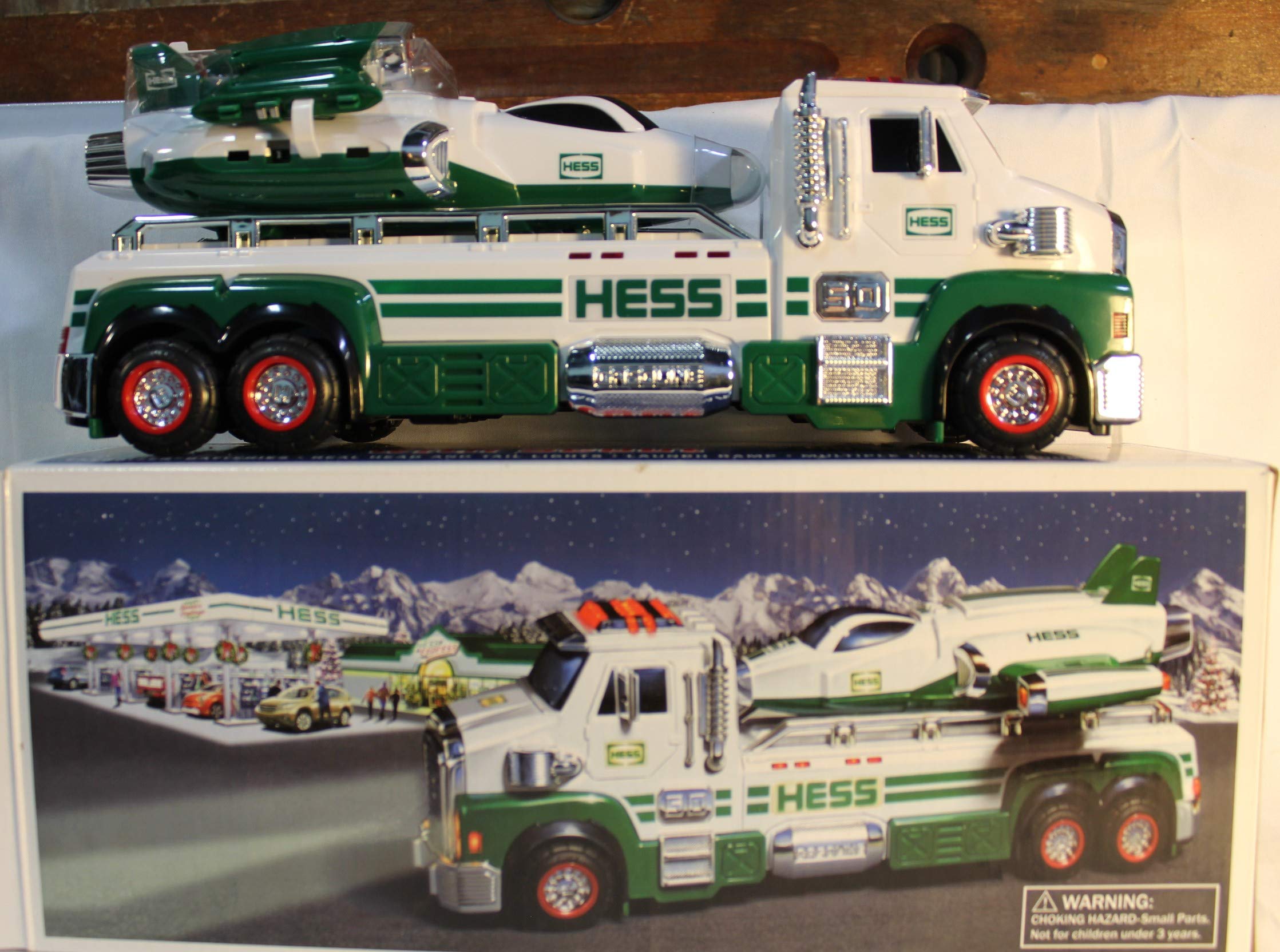 2014 Hess Toy Truck and Space Cruiser with Scout