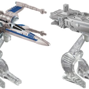 Hot Wheels Star Wars: The Force Awakens First Order Transporter vs. X-Wing Fighter Starship 2-Pack