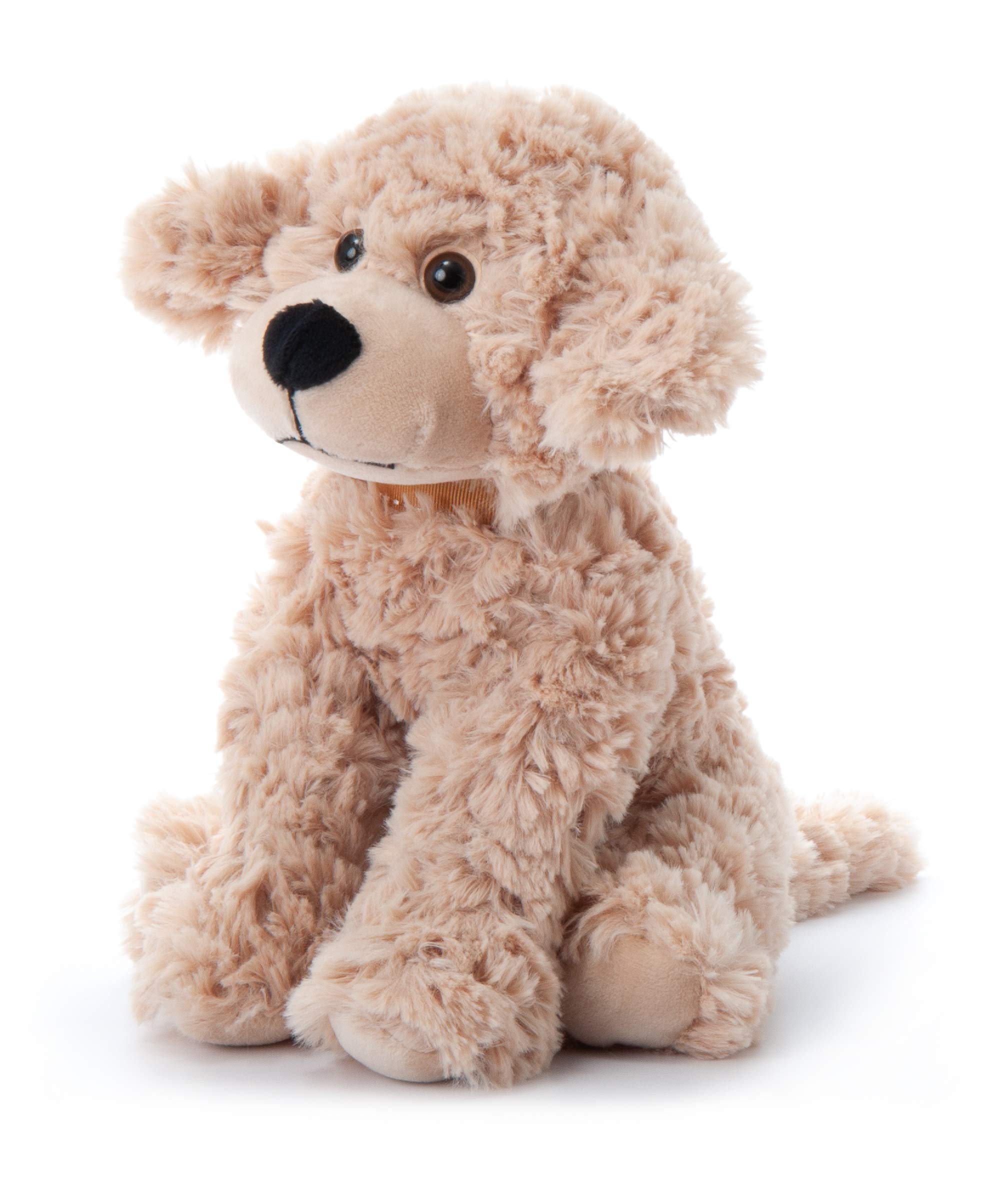 The Petting Zoo Scruffy Dog Stuffed Animal, Gifts for Kids, Caramel Brown Zoologee Dog Plush Toy 10 Inches